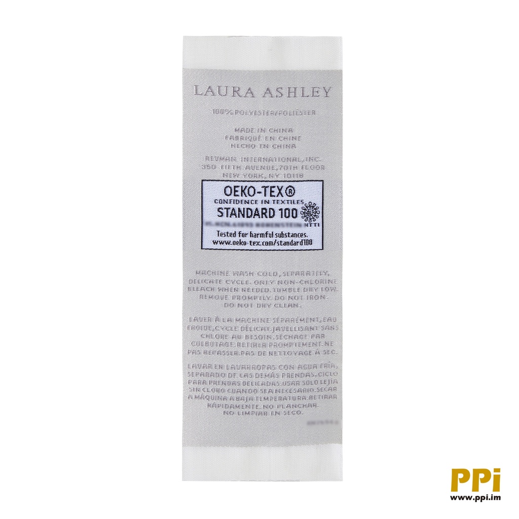 Woven carelabel | Precious Packaging