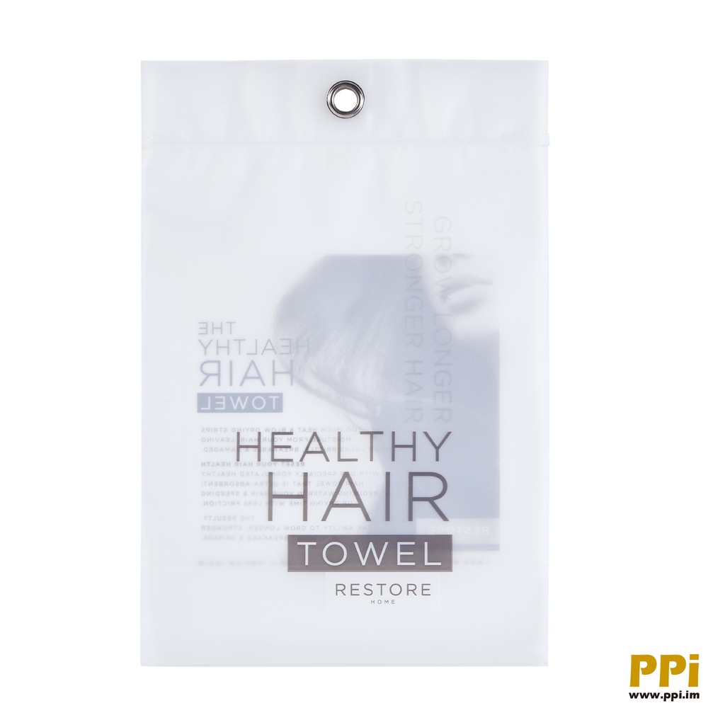 hair towel polybag | Precious Packaging