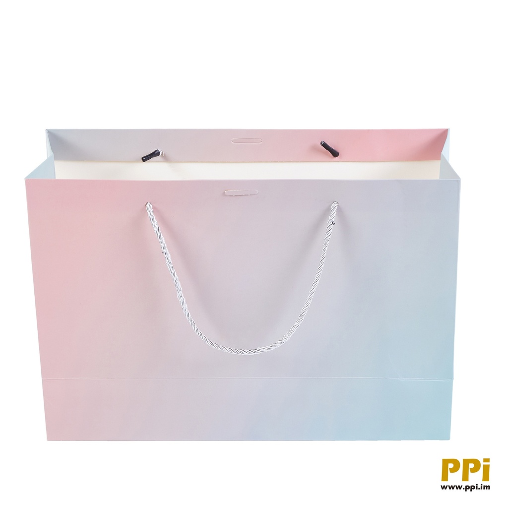 Paper bag with rope handle | Precious Packaging